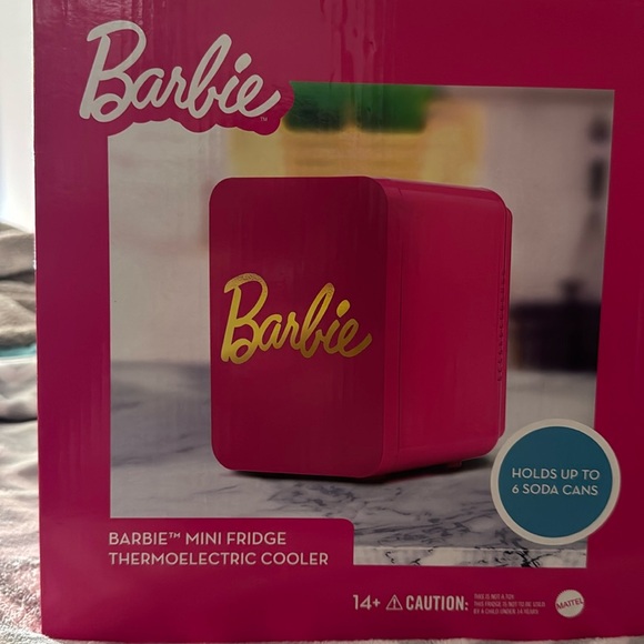 Barbie | Other | Barbie Mini Fridge Thermoelectric Cooler | Poshmark